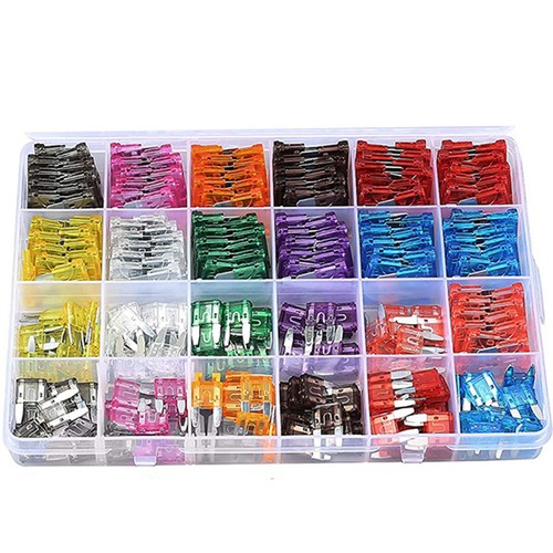 Car Fuses Assortment Kit Blade-Type Replacement Fuses 250Pcs for ...