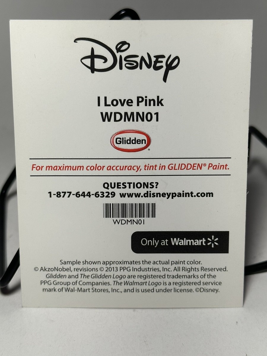 Disney Glidden Paint Color Chart New Disney Paint By Glidden