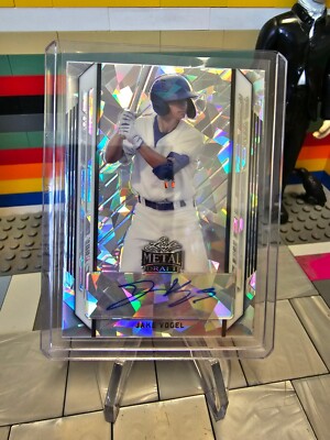 2021 Leaf Metal Draft Jake Vogel Silver Crystals SP Auto Los Angeles ...