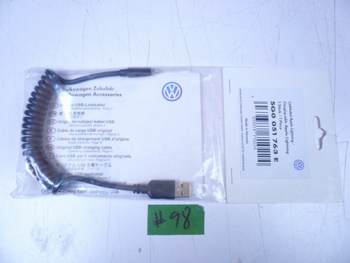 15-18 VW GOLF JETTA PASSAT TIGUANGTI MK7 IPHONE ADAPTER CABLE OEM ...