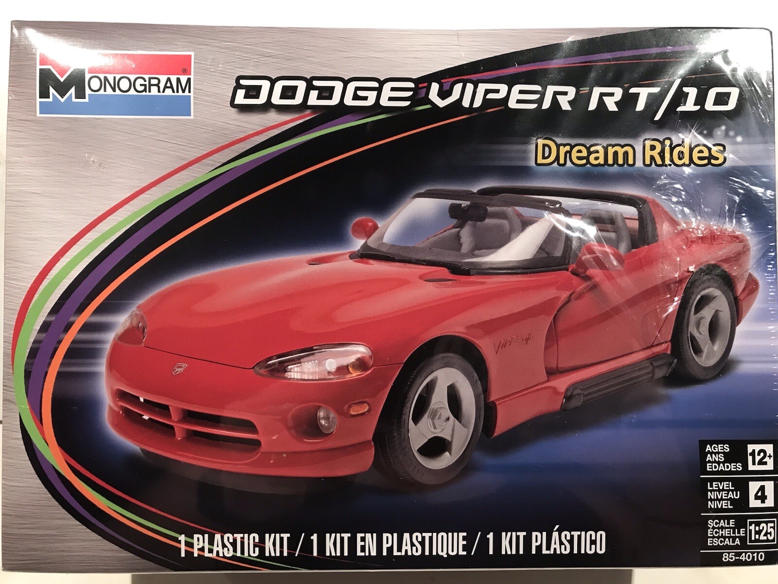 Dodge Viper RT/10 Model Plastic Kit Dream Rides 1:25 Monogram New | eBay