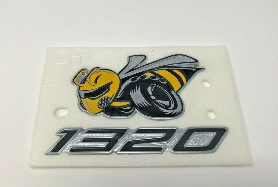 19-23 Dodge Challenger 1320 New Angry Bee 1320 Emblem Both Front Fender ...
