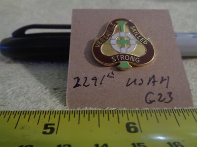 2291st United States Army Hospital G23 Unit Crest, DI, DUI (DRAW#233 ...