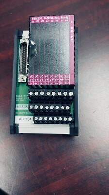 Foxboro FBM237 0-20mA Red. Ready PLC Termination Assembly | eBay