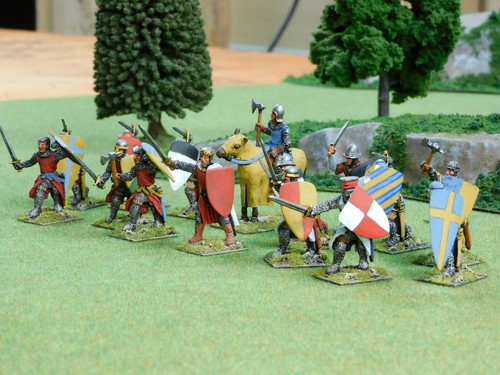 Painted 40mm Early Medieval Wargame Figures (set #2) (40-2) | eBay