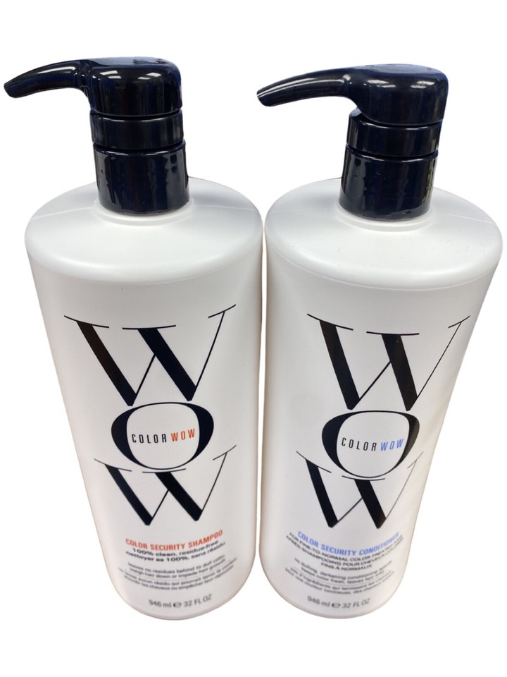 Color Wow Color Security Shampoo & Conditioner (Fine to Normal) 32oz ...