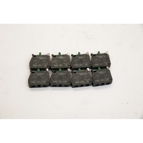 8Pcs Schneider electric ZBE-101 Contact module (B485) | eBay