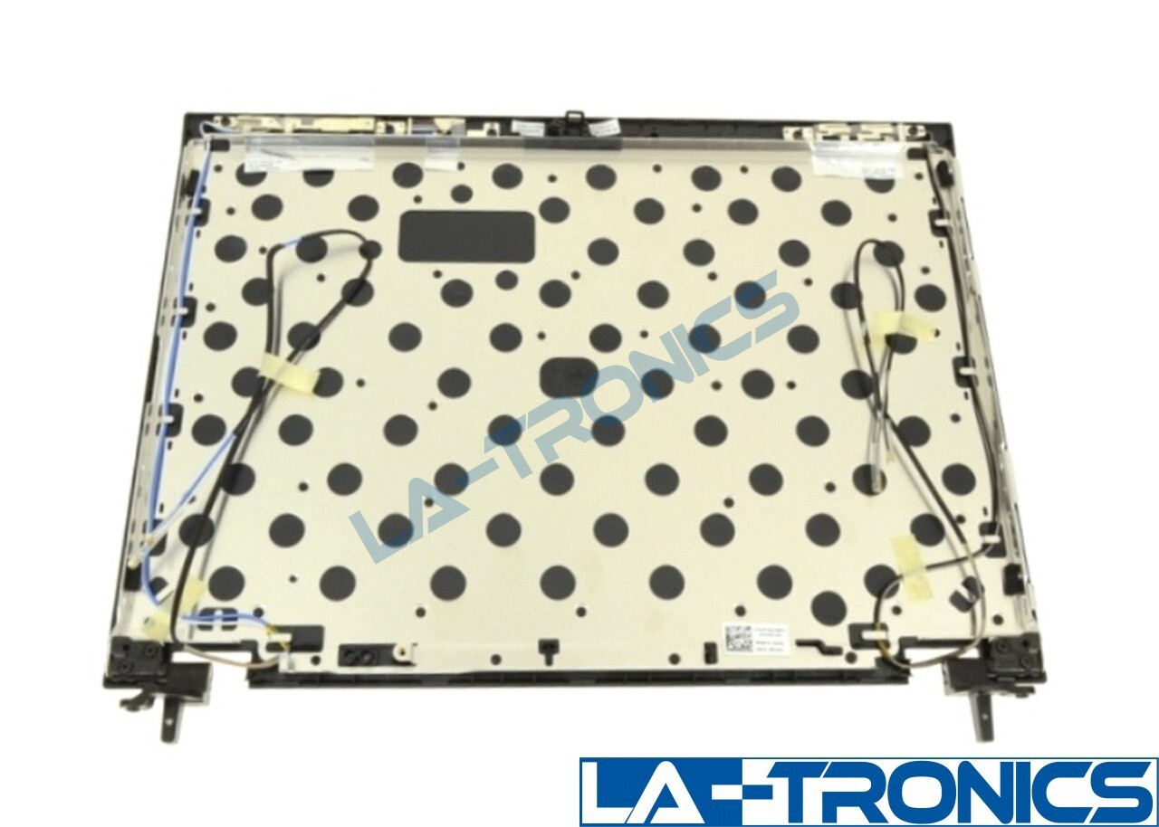 GENUINE Dell Latitude E5500 LCD Back Cover W/Antennas & Hinges RC382 ...