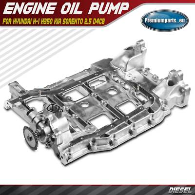 Engine Oil Pump for Hyundai H-1 H350 i800 iLoad Kia Sorento 2.5 D4CB ...
