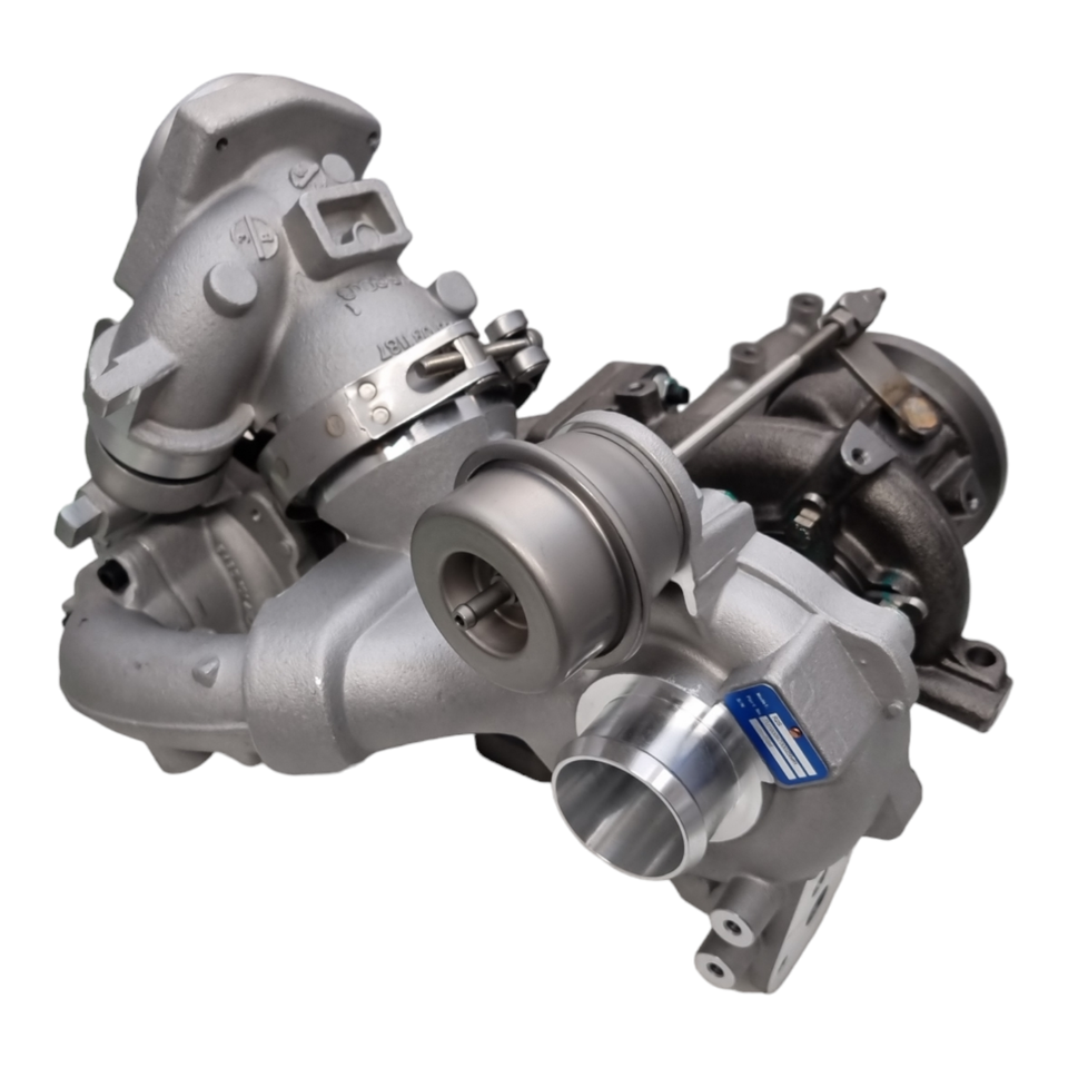 VW Amarok 2,0 BiTDI Turbocharger Twin Turbo Big + Small Turbo Set | eBay