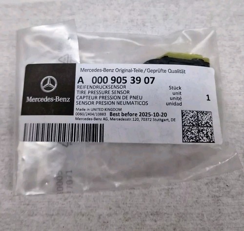 NEW GENUINE MERCEDES BENZ TPMS TYRE PRESSURE MONITOR SENSOR A0009053907 ...