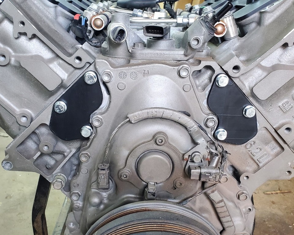 Gen V LT Engine Block Off Storage Cover Plates Intake, Exhaust, Water ...