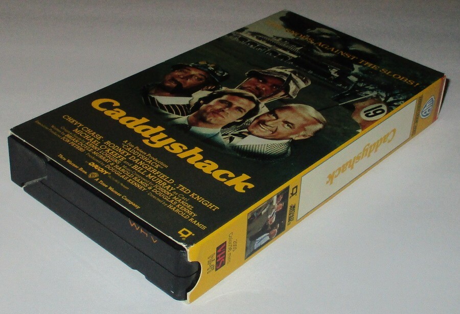 1980 Caddyshack movie VHS tape, 1991 Warner Video, Chase Murray | eBay