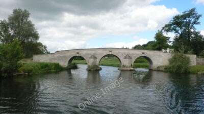 Photo 6x4 Milton Ferry Bridge Castor Milton Ferry Bridge crossing the ...