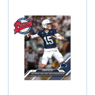 Drew Allar Penn State 2024 Bowman U Now Football Card 15 In Hand | eBay