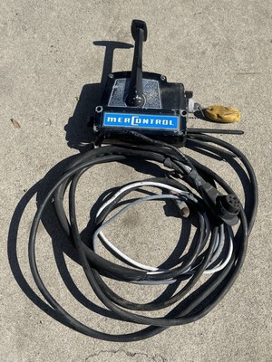 Quicksilver/Mercury control box 15' 8 Pin With No Key No Trim ...