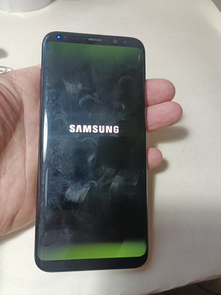 SAMSUNG GALAXY S8+ G955F MIDNIGHT BLACK LCD DISPLAY SCREEN FAULTY | eBay UK