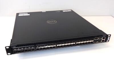 Dell Force10 S4810P 48-Port 10GbE 4P 40GbE QSFP+ Switch Front to Back ...
