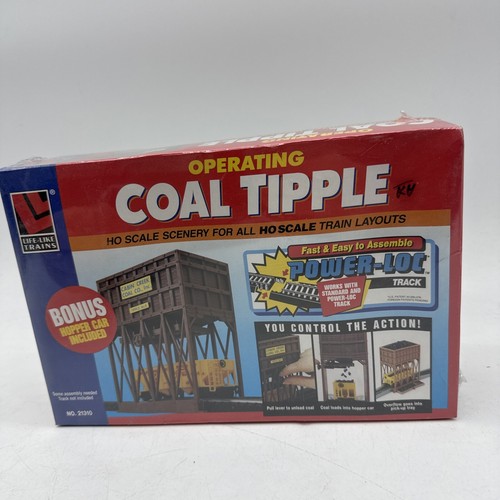 Life Like HO Operating Coal Tipple With Hopper Car 8306 for sale online ...