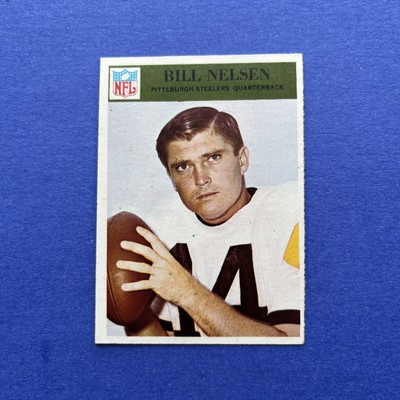 66 Philadelphia #153 Bill Nelsen Pitts Steelers EX+ | eBay
