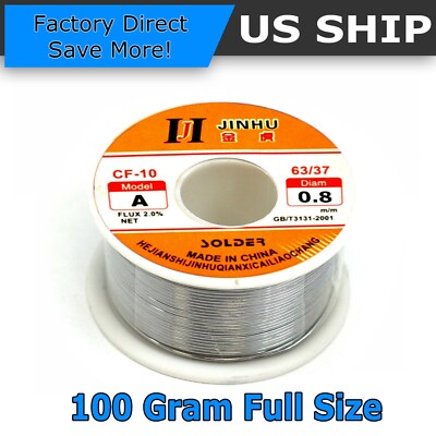100g 63/37 Tin Rosin Core Solder Wire For Electrical Soldering Sn60 ...