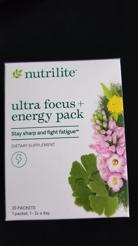 Nutrilite Ultra Focus Energy Pack 20 packets exp 03/2025 | eBay