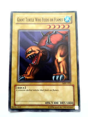 Yu-Gi-Oh! TCG Giant Turtle Who Feeds on Flames Magic Ruler MRL-022 ...