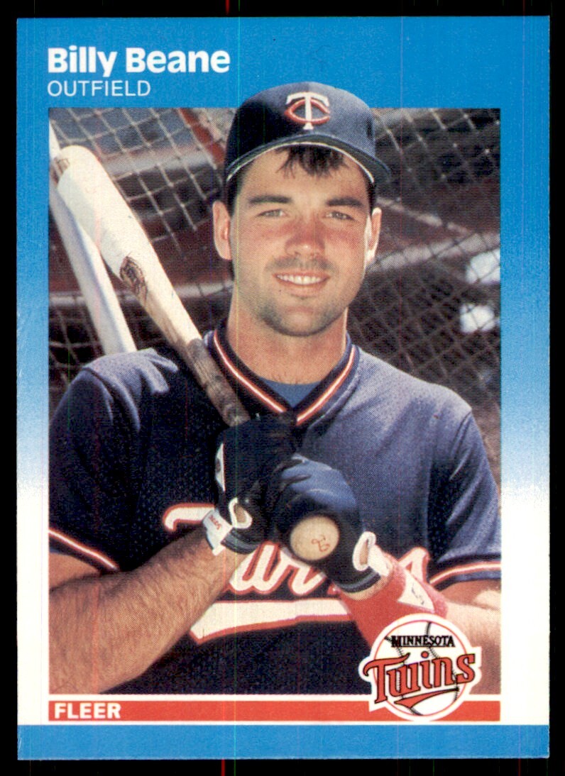 1987 Fleer Billy Beane 1 Minnesota Twins #535 | eBay