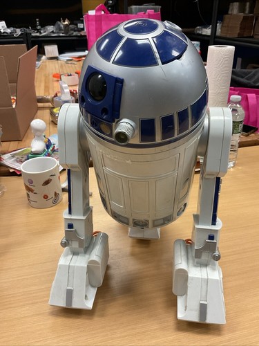 STAR WARS Interactive Toy R2-D2 2002 Hasbro Voice Activated Missing ...