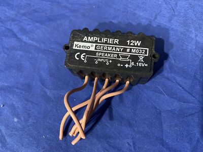Kemo M032 12W Universal Mono Plug/Play Amplifier Module FREE SHIPPING ...