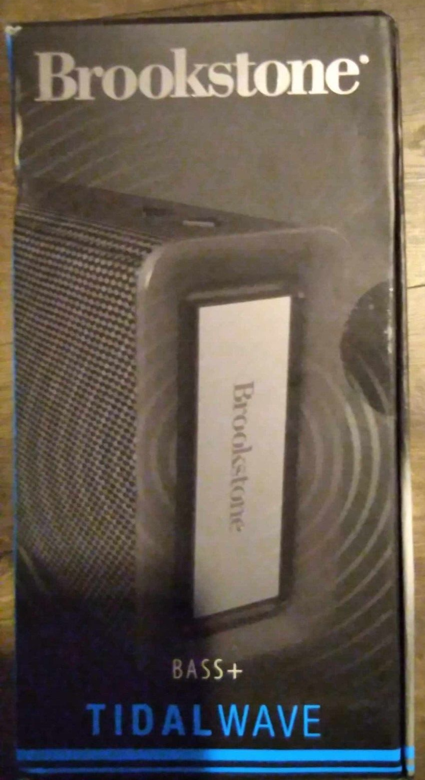 Brookstone Sleek Sound Wireless Bluetooth Pill Speaker Portable 6 hrs ...