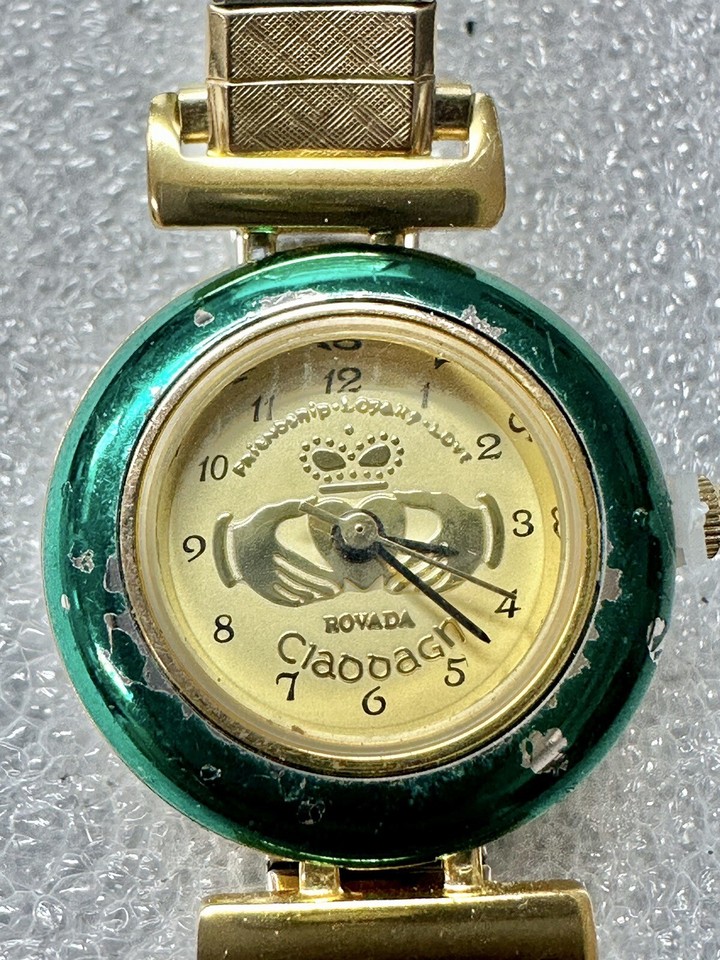 Women’s Rovada Irish Claddagh Face Quartz Watch | eBay