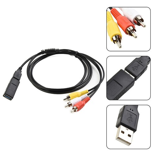 USB 3 0 Adapter with RCA to USB AudioVideo AV Camcorder Cable ...