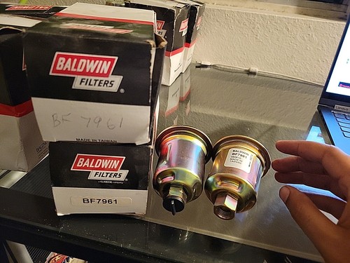 NEW Baldwin In-Line Fuel Filters BF7691 ( F1-5B) | eBay