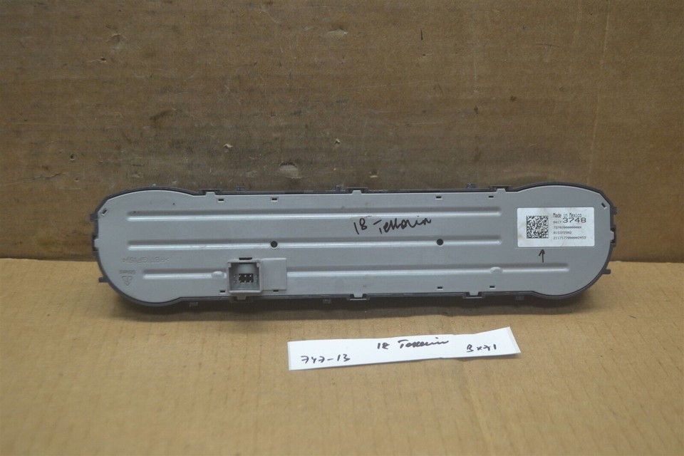 13-17 GMC Acadia Temperature AC Climate 84173748 Control 747-13 bx71 | eBay