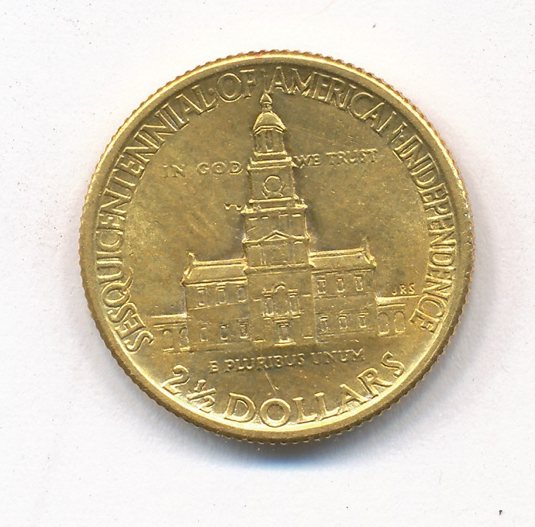 1926 GOLD QUARTER EAGLE COIN COMMEMORATIVE SESQUICENTENNIAL | eBay