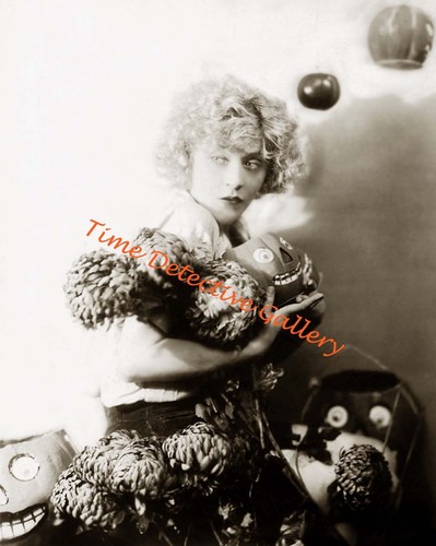 A Ziegfeld Follies Girl Dressed for Halloween - Vintage Photo Print | eBay