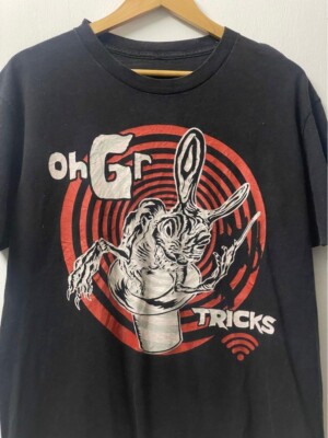 OhGr band big logo tricks T-shirt Unisex Black Cotton All Sizes BT514 ...