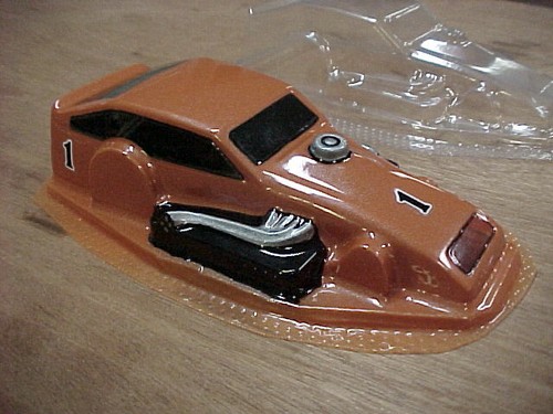slotcar 1/32 scale Vintage CLEAR slot car body Chevy Cavalier dirt ...