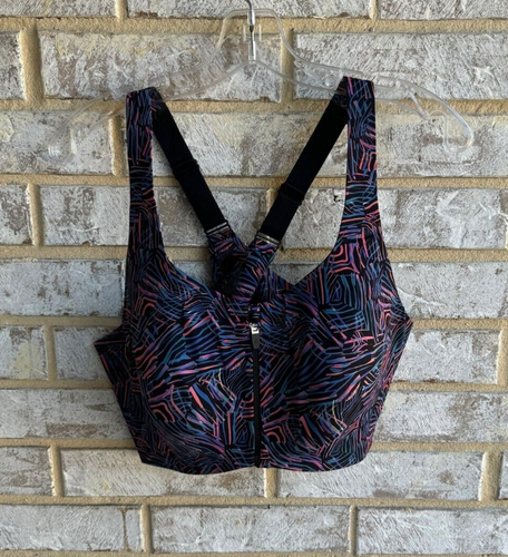 Knix Catalyst Front Zip Sports Bra Women's Size 8 (40-42 D, DD, DDD) | eBay