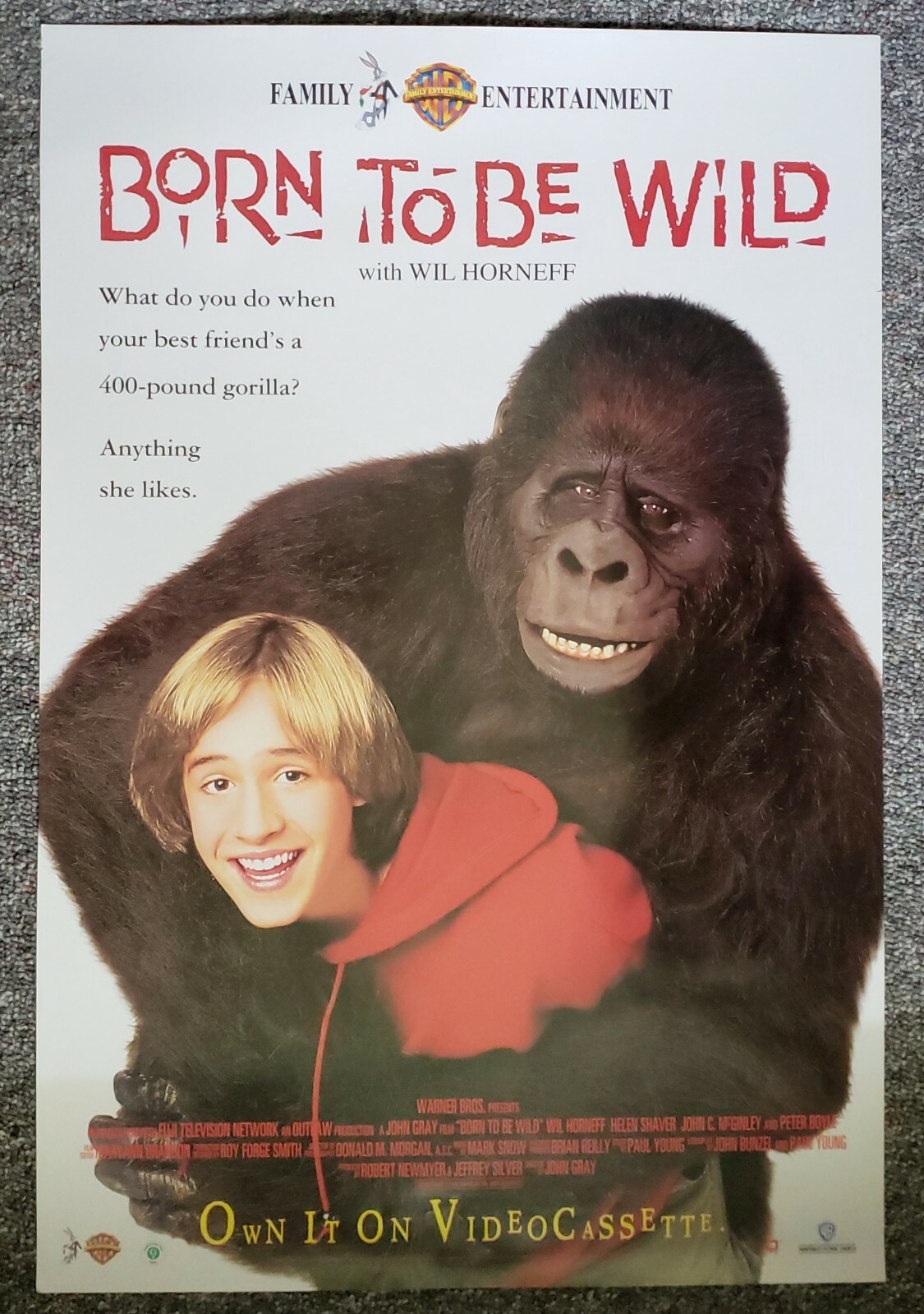 Born to Be Wild 1995 Wil Horneff Helen Shaver John Gray Video PROMO ...