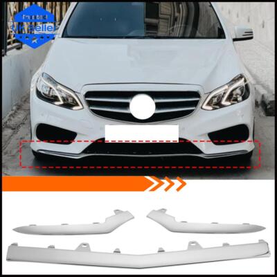 Fit Mercedes 4Dr W212 E Class E200 E220 E350 Front Bumper Grill Trim ...