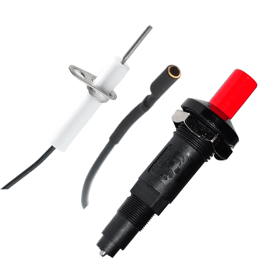 Piezo igniter with Spark Ignition electrode Gas Fireplace Gas Oven Gas ...