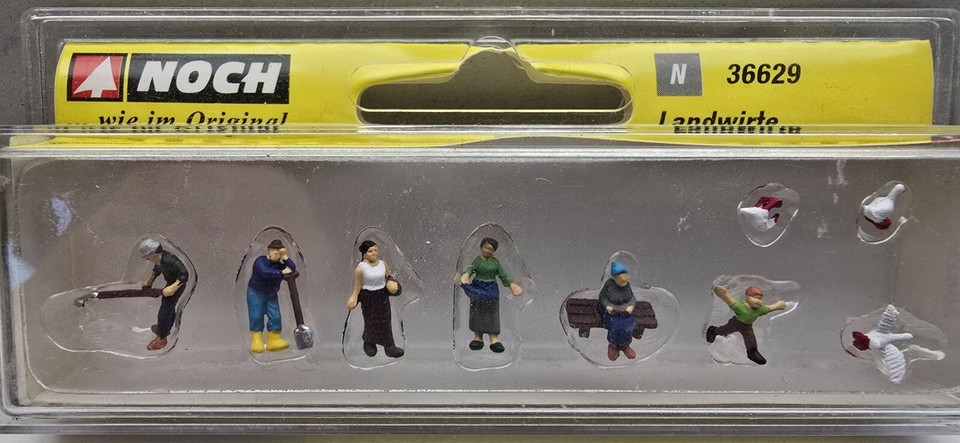 Verschiedene Figuren Sets von Noch, Preiser, Faller Spur N, TT, H0 NEU ...