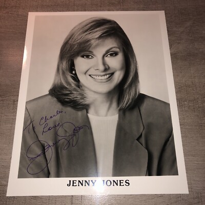 Jenny Jones Hand Signed 8X10 Glossy Photo Daytime Talk Show Host ...