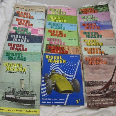 22x Model Maker Magazines 1959/64 | eBay