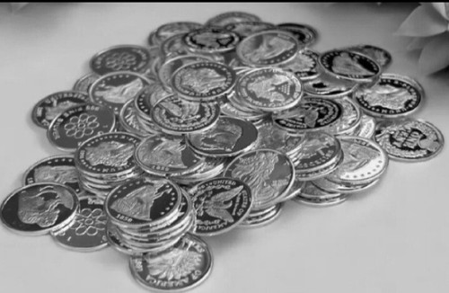 Really Nice 5 Fine Silver Rounds .999 Silver Rare Lot Designs With 5 ...