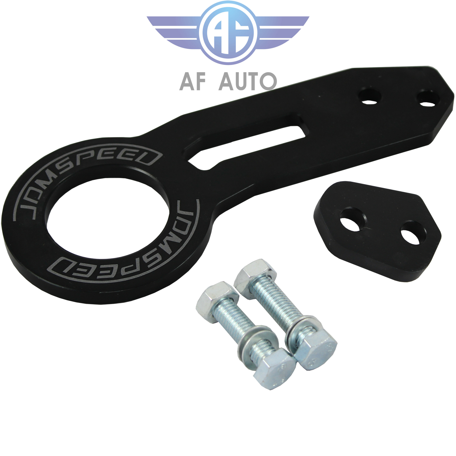 Black CNC Paint Anodized Billet Aluminum Racing Rear Tow Towing Hook ...