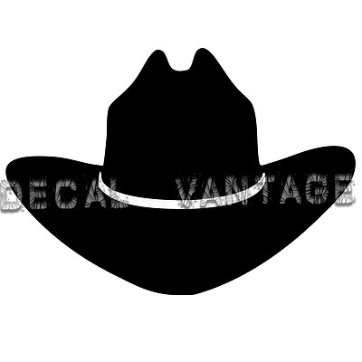 Cowboy Hat Vinyl Sticker Decal Country Cowgirl - Choose Size & Color | eBay