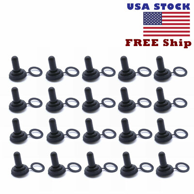 20x Waterproof Rubber Cap Sealing Cover Boot For 12mm M12 Toggle Switch US stock | eBay